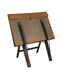 A Late Victorian Aesthetic Movement Ebonised and Brass Artist’s Folio ...
