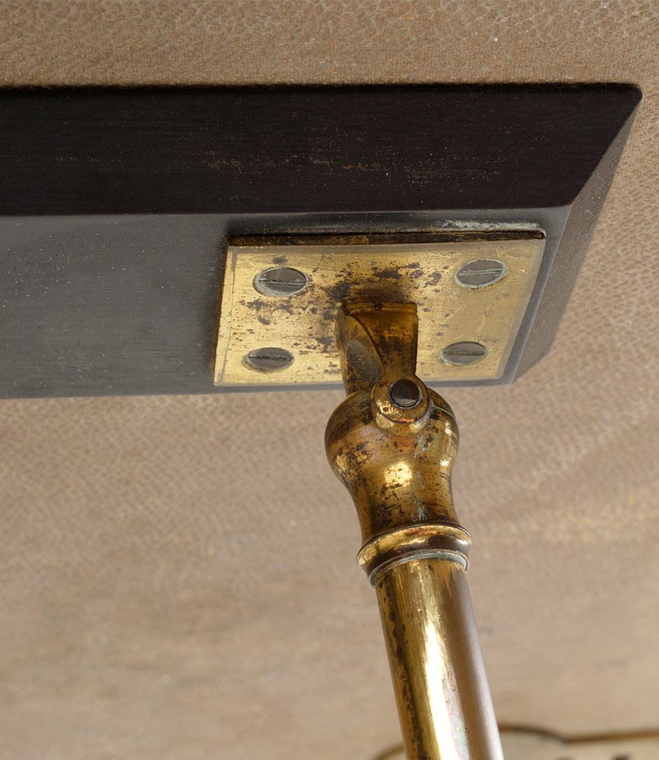 A Late Victorian Aesthetic Movement Ebonised and Brass Artist’s Folio ...